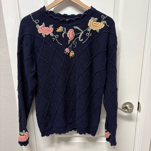 Northern Reflections | Sweaters | Vintage Northern Reflections Navy ...